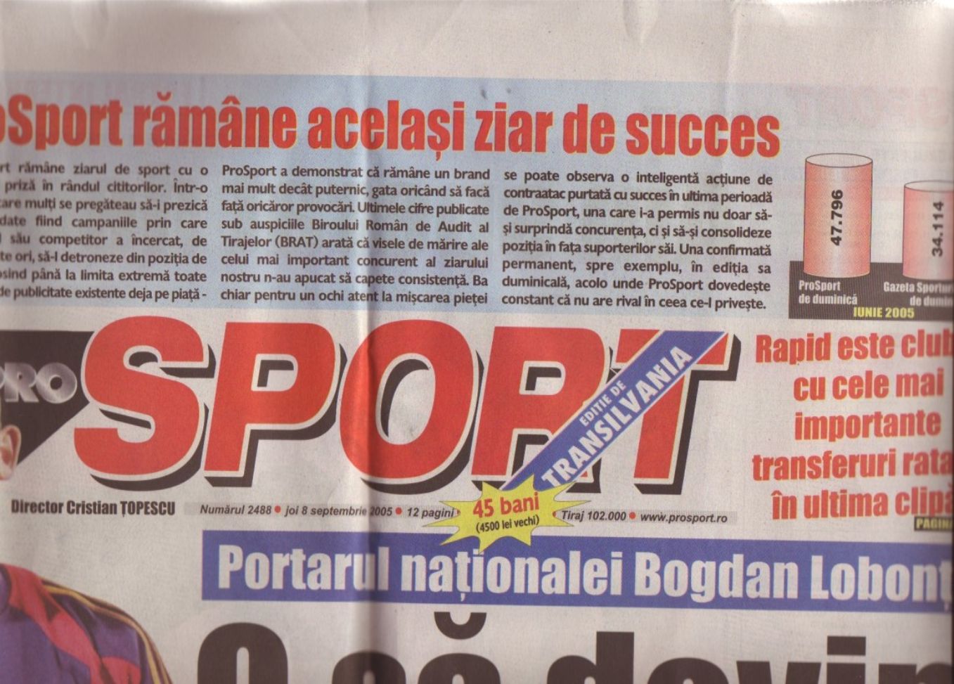 PROSPORT 08-09-2005 (RUMANÍA)